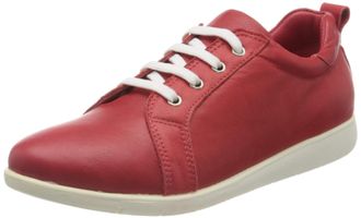 Andrea Conti Damen 1479604 Sneaker, Rot (Rot 021)