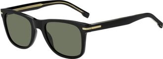 HUGO BOSS Stilvolle Sonnenbrille mit Premium-Qualit&auml;t - - Accessories - Herren - Schwarzk - 52 MM