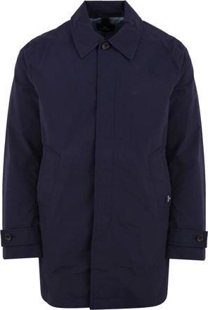 Paul Smith Homme, Vestes, Bleu, Taille: S Navy Lined Mac