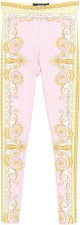 Versace Femme, Pantalons, Multicolore, Taille: 36 FR Leggings &agrave; imprim&eacute; Barocco