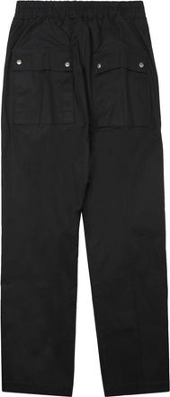 Rick Owens Mens Bela Cotton Trousers Black