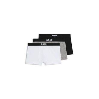 HUGO BOSS Lot de 3 boxers en coton m&eacute;lang&eacute;