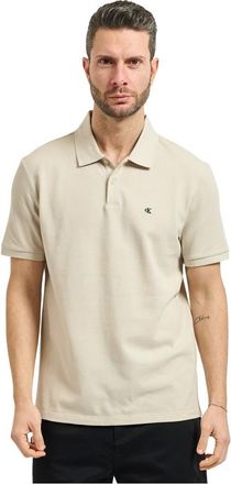 Calvin Klein Homme, Tops, Beige, Taille: XL Polo Chemises