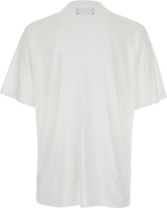 Amiri Logo-Embroidered T-Shirt - White