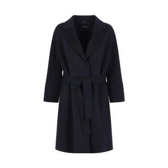 Max Mara Femme, Manteaux, Bleu, Taille: 34 FR Arona Coat