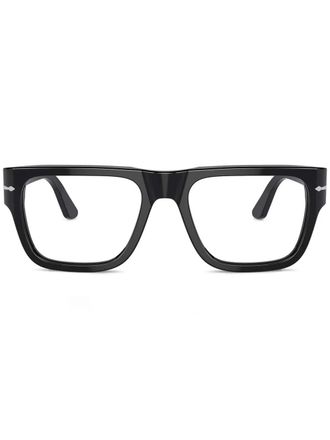 Persol lunettes de vue à monture carrée - Noir