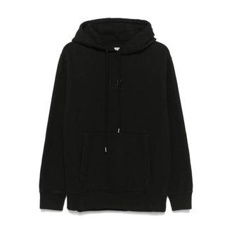 C.P. Company Schwarzer Logo Kapuzenpullover - - Sweatshirts & Hoodies - Herren - Schwarzk - XL