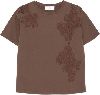 Ermanno Scervino Femme, Tops, Brun, Taille: 34 FR Mfb24 Tee