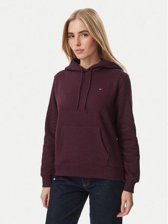 Tommy Jeans Sweatshirt DW0DW19958 Dunkelrot Regular Fit