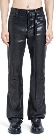 Ann Demeulemeester Jonas 5 Pocket Leather Pants