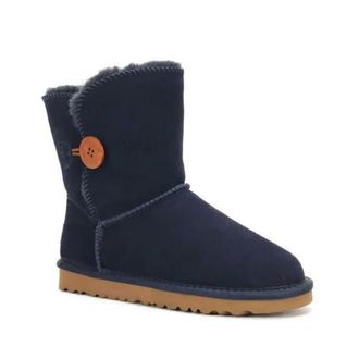 Generic QXDZSW Bottes de neige imperm&eacute;ables classiques pour femme, bleu, 41.5 EU