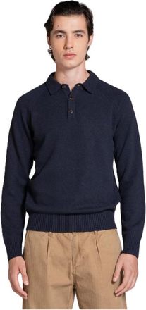 IMPURE Colin Polo Pullover - - Knitwear - Herren - Blau - 2XL