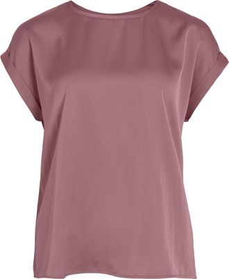 Vila Viellette S/S Satin Top - Noos
