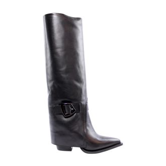 Elvio Zanon York Heeled Bottes - Femme - Chaussures - Noir - Taille: 38 EU