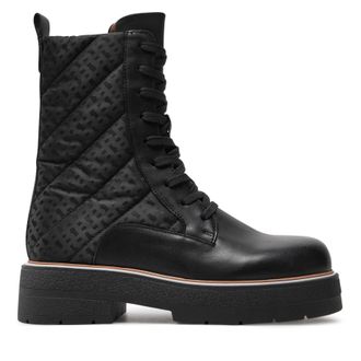 HUGO BOSS Schnürschuhe BOSS Rebby LUBootie CBBNY 50523588 Schwarz