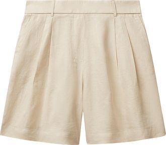 Benetton Damen Bermuda 4aghd901v Hose, beige, M