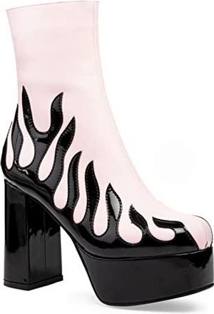 Lamoda Yes Boss Knee High Platform Boots, EU 41