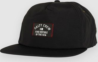 Salty Crew Even Keel Strapback Cap black