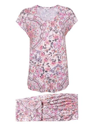 Johnny Was pyjama The Bobbie Crop - Rose