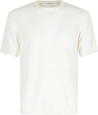 Roberto Collina Homme, Tops, Beige, Taille: L Girocollo MC