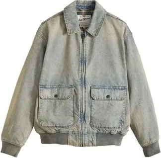 Levi's Veste droite en denim de coton