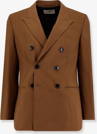 Ami Double-breasted wool blazer - AMI PARIS - gender_Man