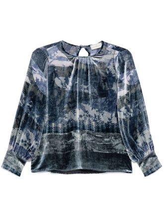 Pierre-Louis Mascia Kanpur Bluse - Blau