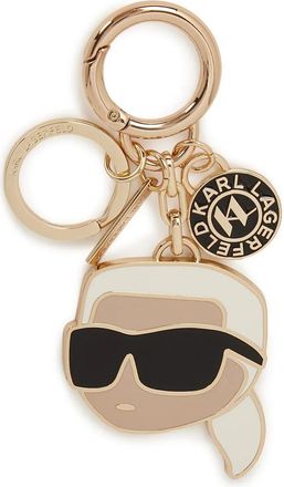 Karl Lagerfeld Schlüssel- & Taschenanhänger - IKON KARL SCHLÜSSELANHÄNGER - Gr. unisize - in Gold - für Damen