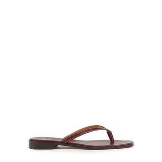 Bobbies Sandales tongs Sol en cuir