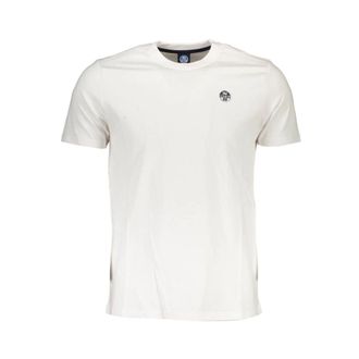 North Sails T-Shirt mit Rundhalsausschnitt - - Tops - Herren - Wei&szlig; - 3XL