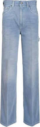Haikure Straight Leg Jeans - Hellblau