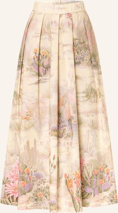 Riani Riani Faltenrock beige