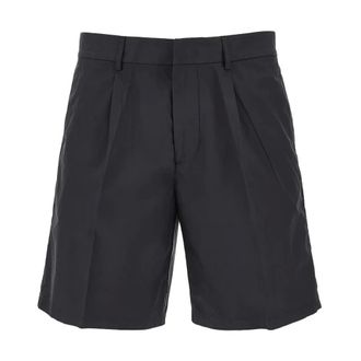 Emporio Armani Shorts Tailleur Pliss&eacute;s - Homme - Shorts - Bleu - Taille: XL