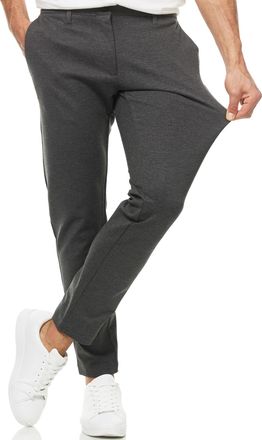 Indicode Herren Rodekro Performance Pants | Chinohose Herrenhose Super Stretch Stoffhose Bequeme Business Hose für Männer Charcoal Mix, 38/32