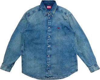 Diesel Herren, Shirts, Blau, 2XLGröße