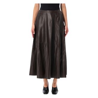 Arma Leather Skirts - - Skirts - Damen - Braun - XS