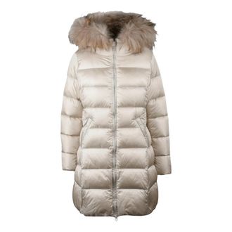Bomboogie Langer Daunenmantel - - Coats - Damen - Beige - XS