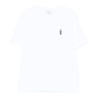 Maison Kitsun&eacute; Herren, Oberteile, Wei&szlig;, XLGr&ouml;&szlig;e