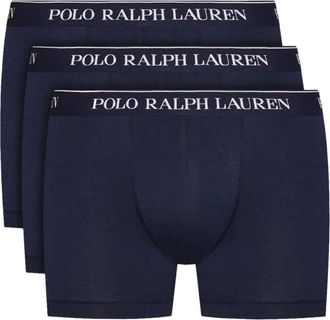 Ralph Lauren Homme, Sous-v&ecirc;tements, Bleu, Taille: L Stretch Cotton Boxer 3-Pack