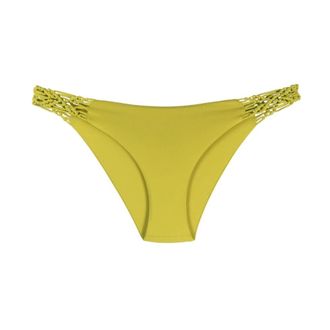 Fisico Femme, Maillots de bain, Vert, Taille: 38 FR Bas de bikini &agrave; anneaux