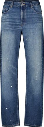 A.P.C. Straight Fit Jeans im Vintage-Look