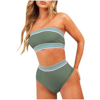 Generic Chemises &agrave; manches longues pour homme Maillot de bain deux pi&egrave;ces pour femme, maillot de bain sans bretelles pour femme, maillots de bain sans bretell