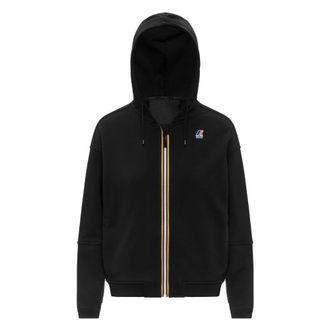 K-Way Femme, Sweatshirts et sweats &agrave; capuche, Noir, Taille: 40 FR Zip-throughs