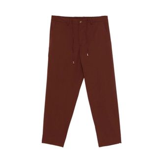 BRIGLIA 1949 Cropped Hosen - - Trousers - Herren - Braun - M/L