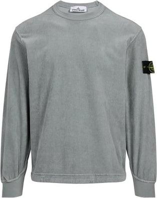 Stone Island Sweat col rond en velours