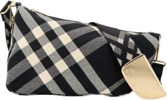 Burberry Femme, Sacs, Noir, Taille: ONE Size Sac bandouli&egrave;re Vintage Check