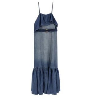 Pinko Pinko, Femme, Robes, Bleu, Taille: 38 FR Chiarodiluna Maxi Dress
