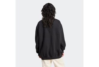 adidas Originals Sweatshirt ESS CREW FL OS mit sportlichem Stil, aus Baumwolle