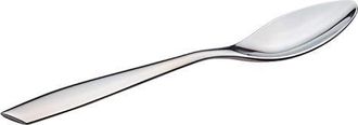 Piazza Set mit 12 Teelöffeln, Edelstahl, Kopenhagen-Schnur, Länge 15 cm