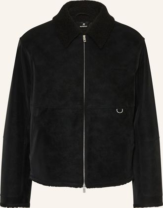 Represent Represent Overjacket In Lederoptik schwarz